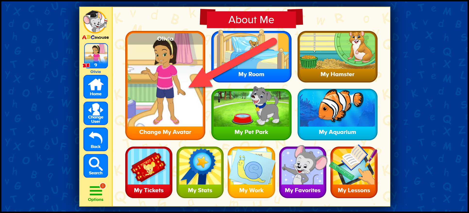How to Change an Avatar in ABCmouse – ABCmouse