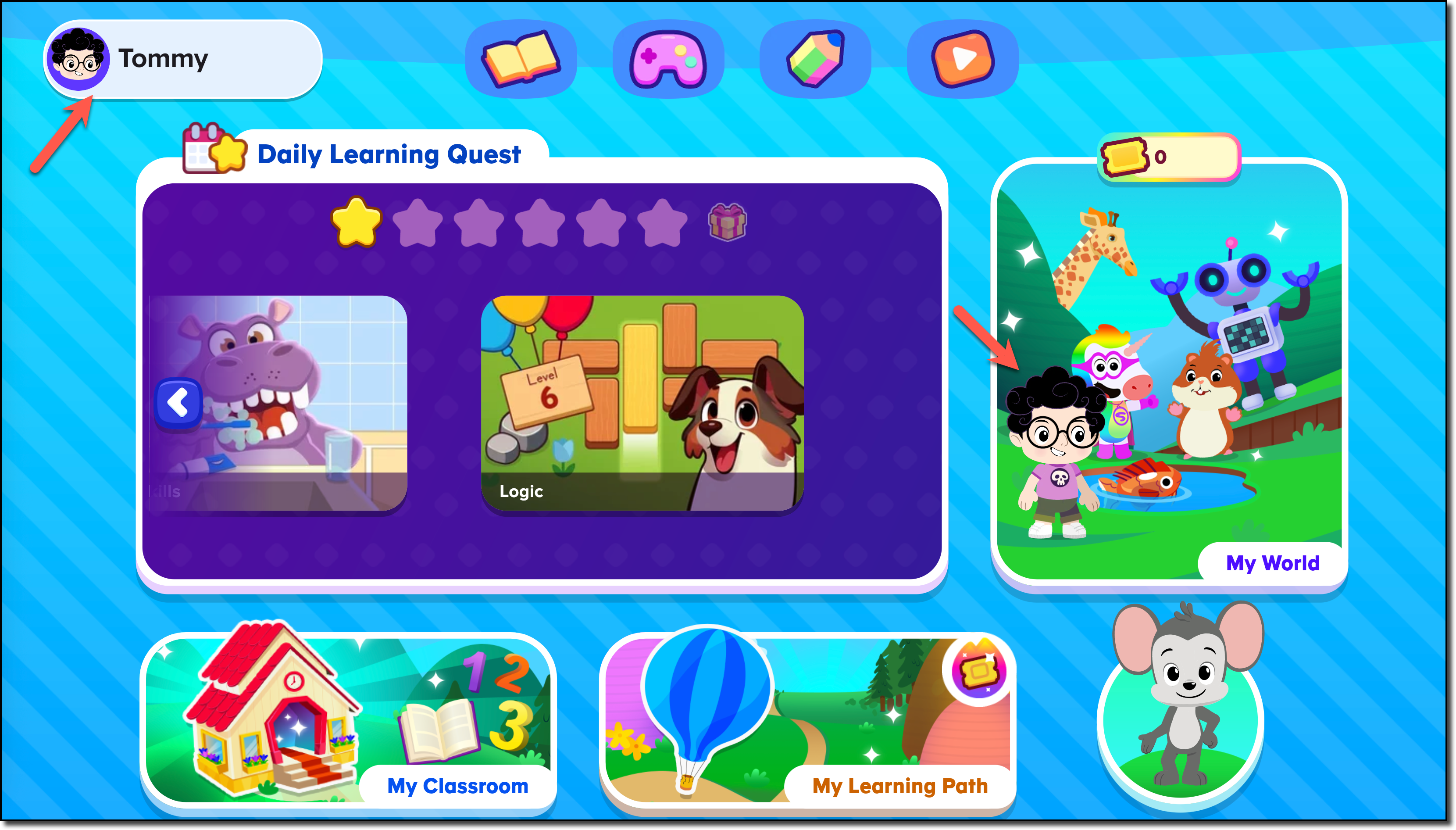 How to Create and Change an Avatar in ABCmouse – ABCmouse