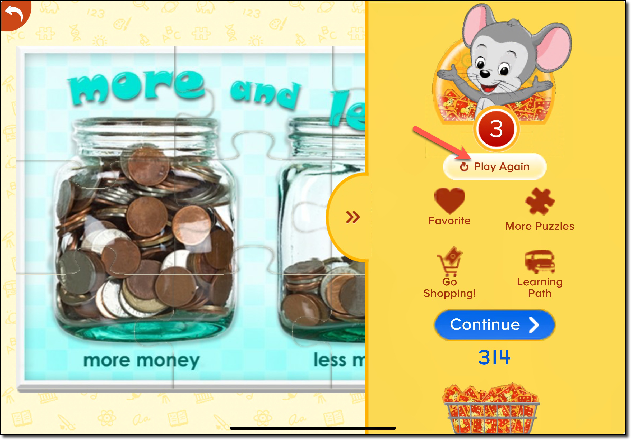 Adjusting Puzzle Difficulty in ABCmouse – ABCmouse