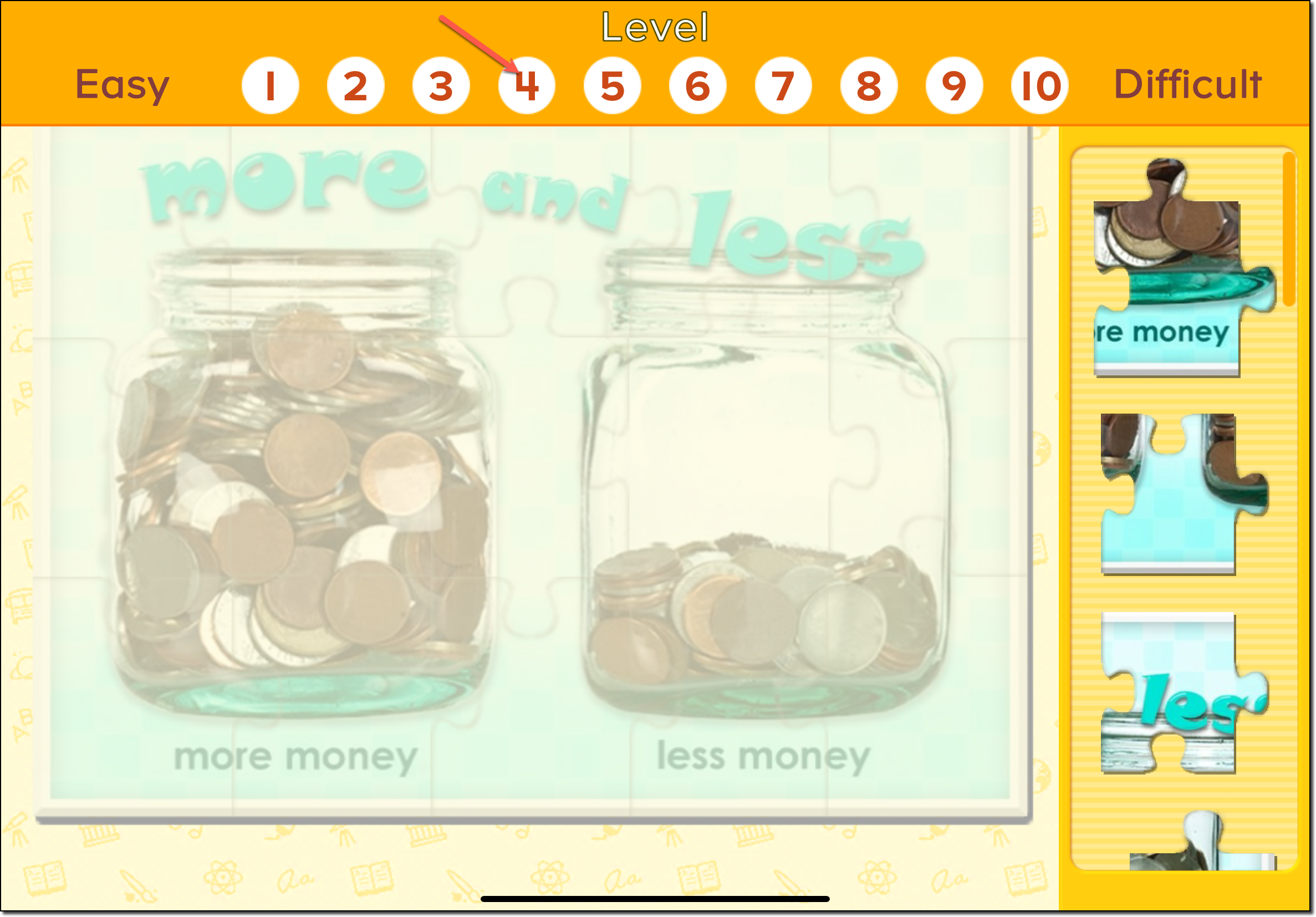 Adjusting Puzzle Difficulty in ABCmouse – ABCmouse