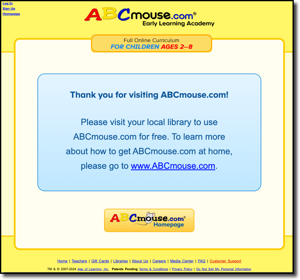 ABCmouse Free In-Library Program Overview – ABCmouse