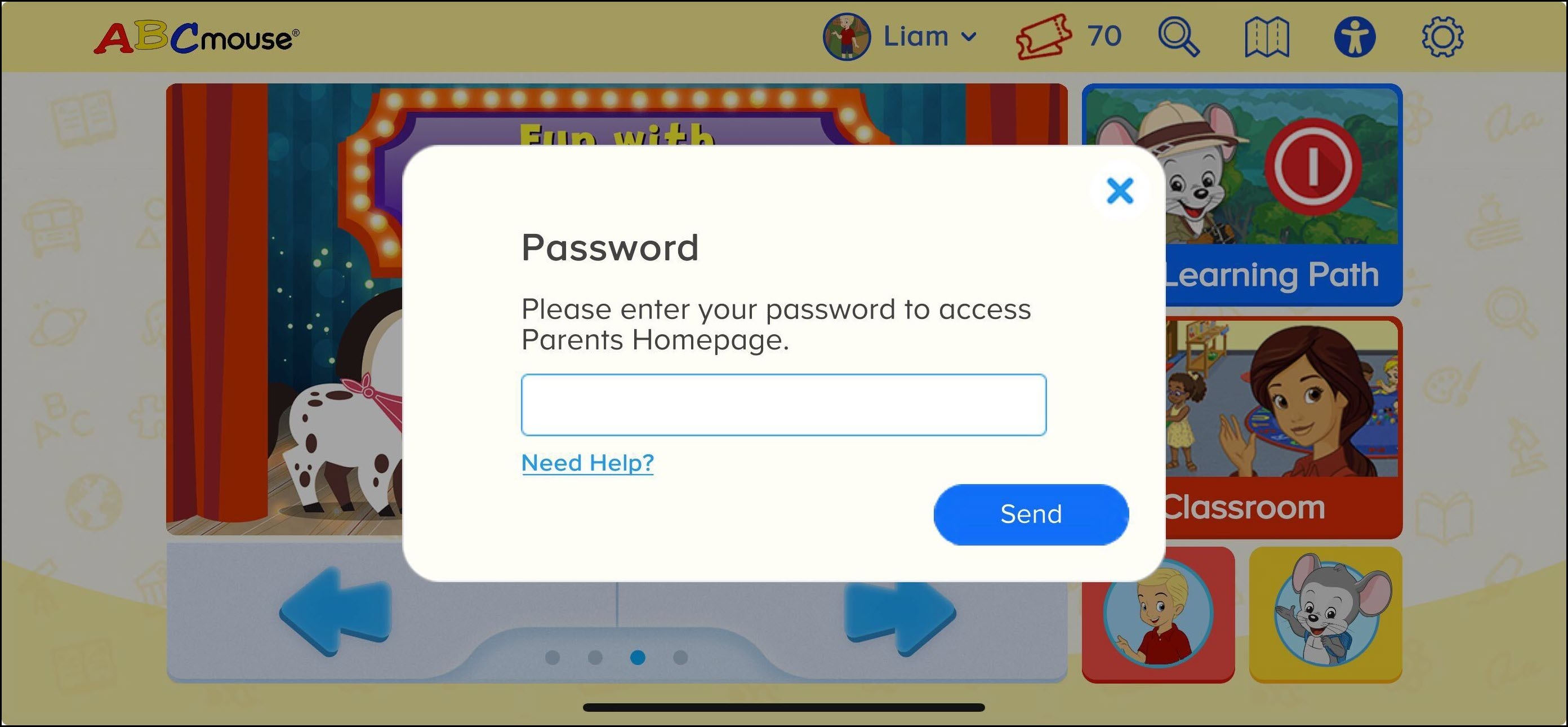 I need to change the Learning Path Level. How can I do that? – ABCmouse