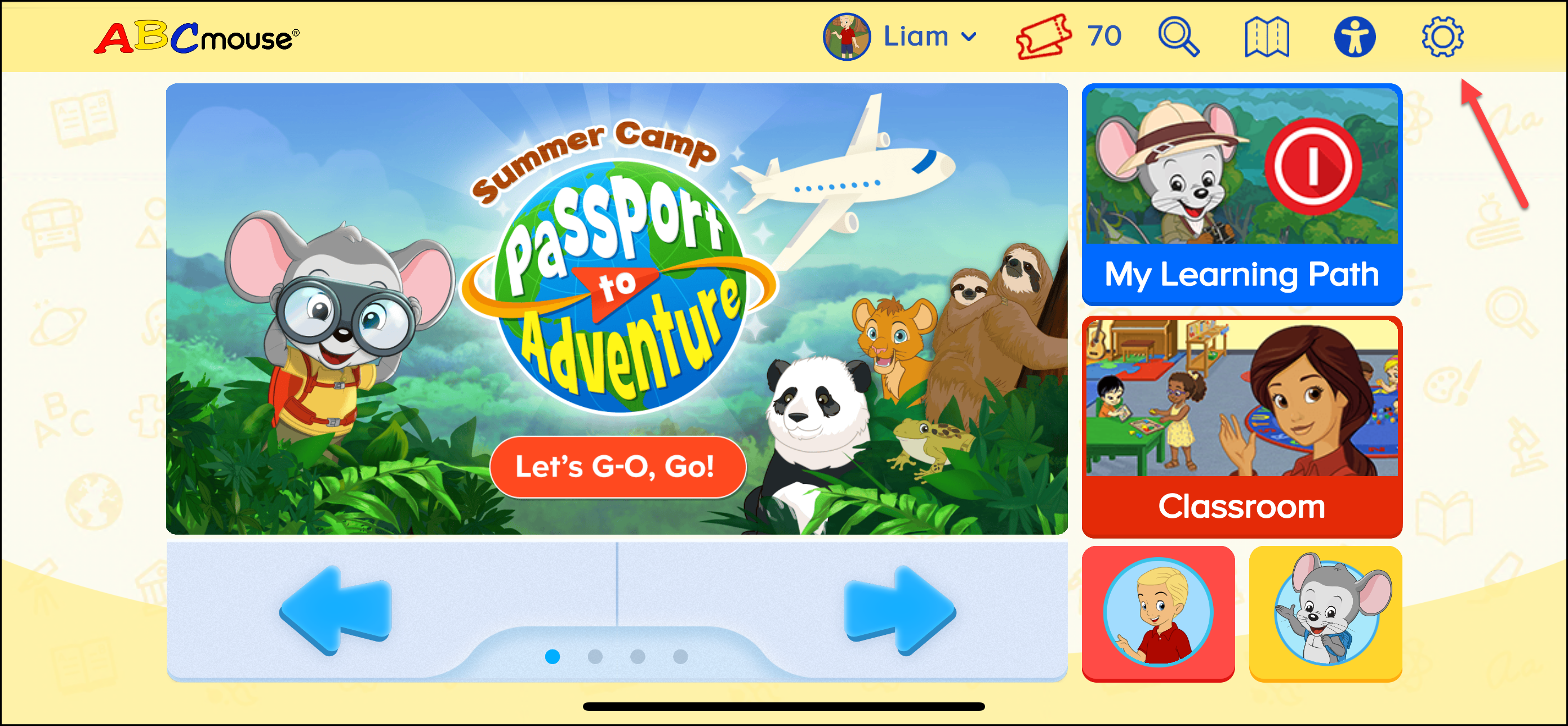 I need to change the Learning Path Level. How can I do that? – ABCmouse