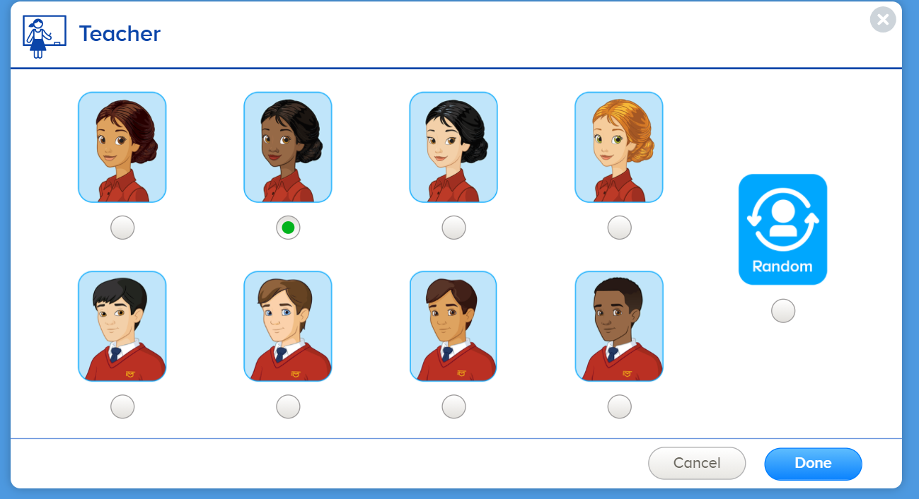 How do I change the teacher that appears in my child's Classroom ...