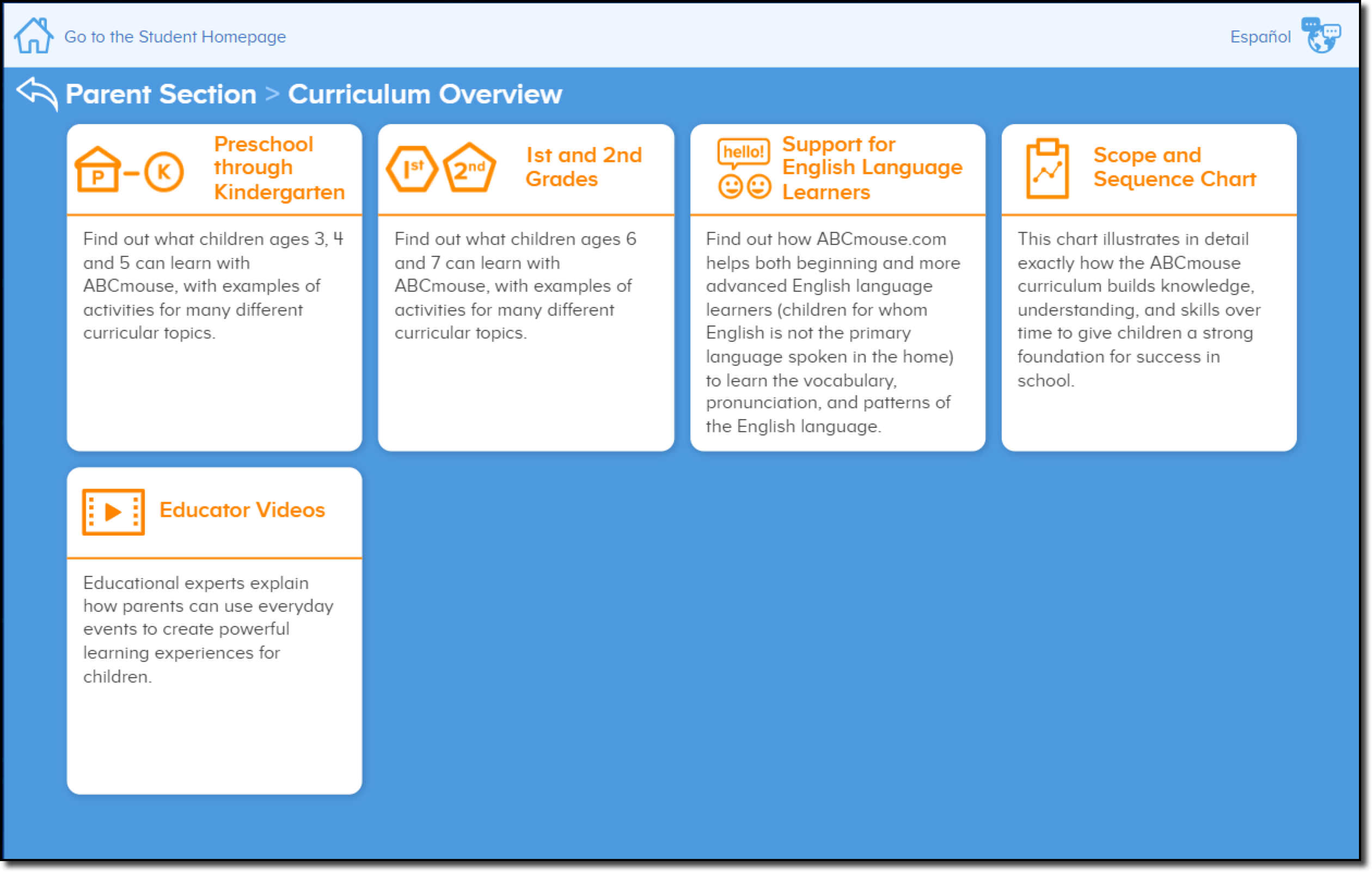 Explore the Full Curriculum in ABCmouse – ABCmouse