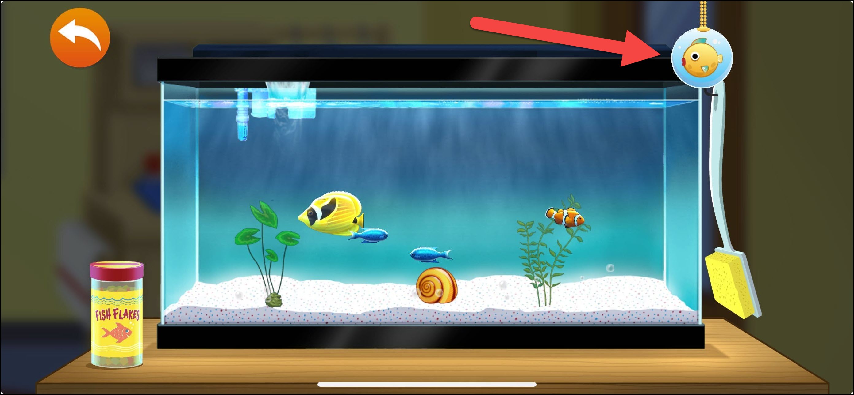 How do I find additional Aquariums on the mobile version of ABCmouse ...