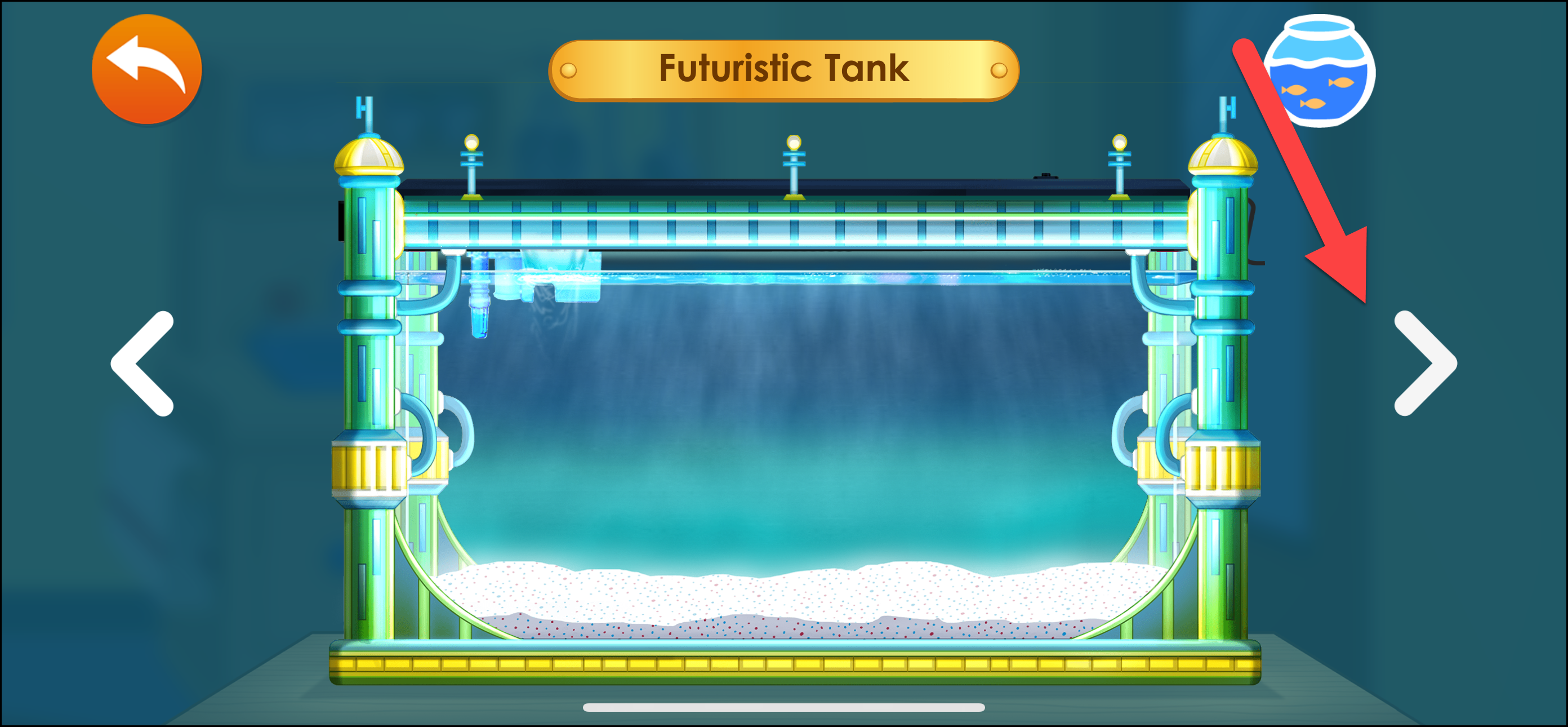 How do I find additional Aquariums on the mobile version of ABCmouse ...