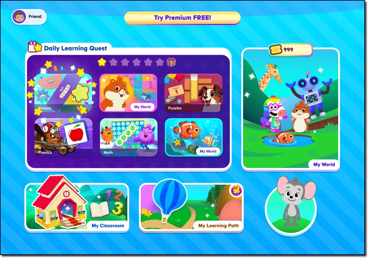 ABCmouse 2 Basic - Was ist enthalten – ABCmouse