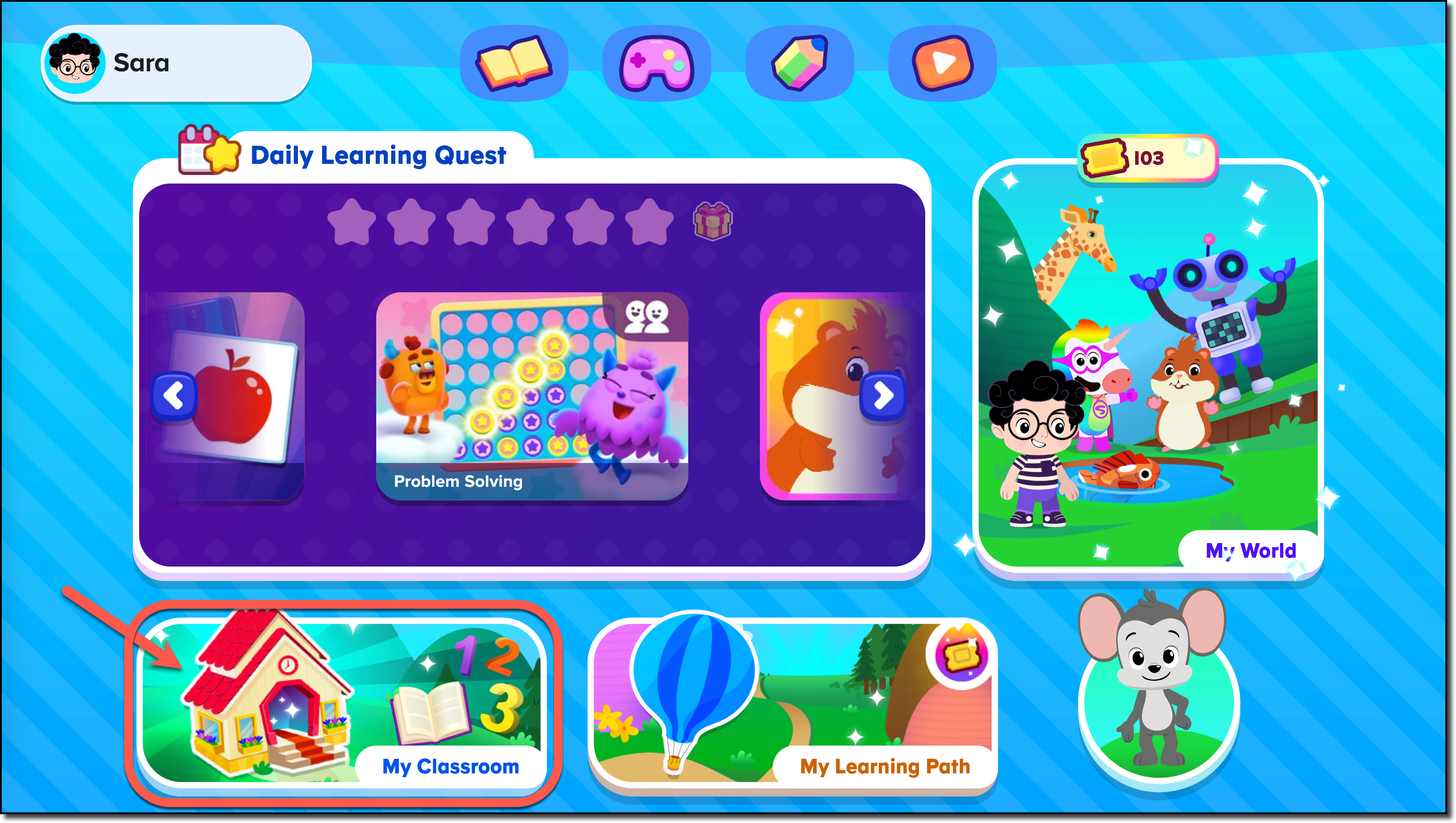 Navigate the ABCmouse 2 Classroom – ABCmouse