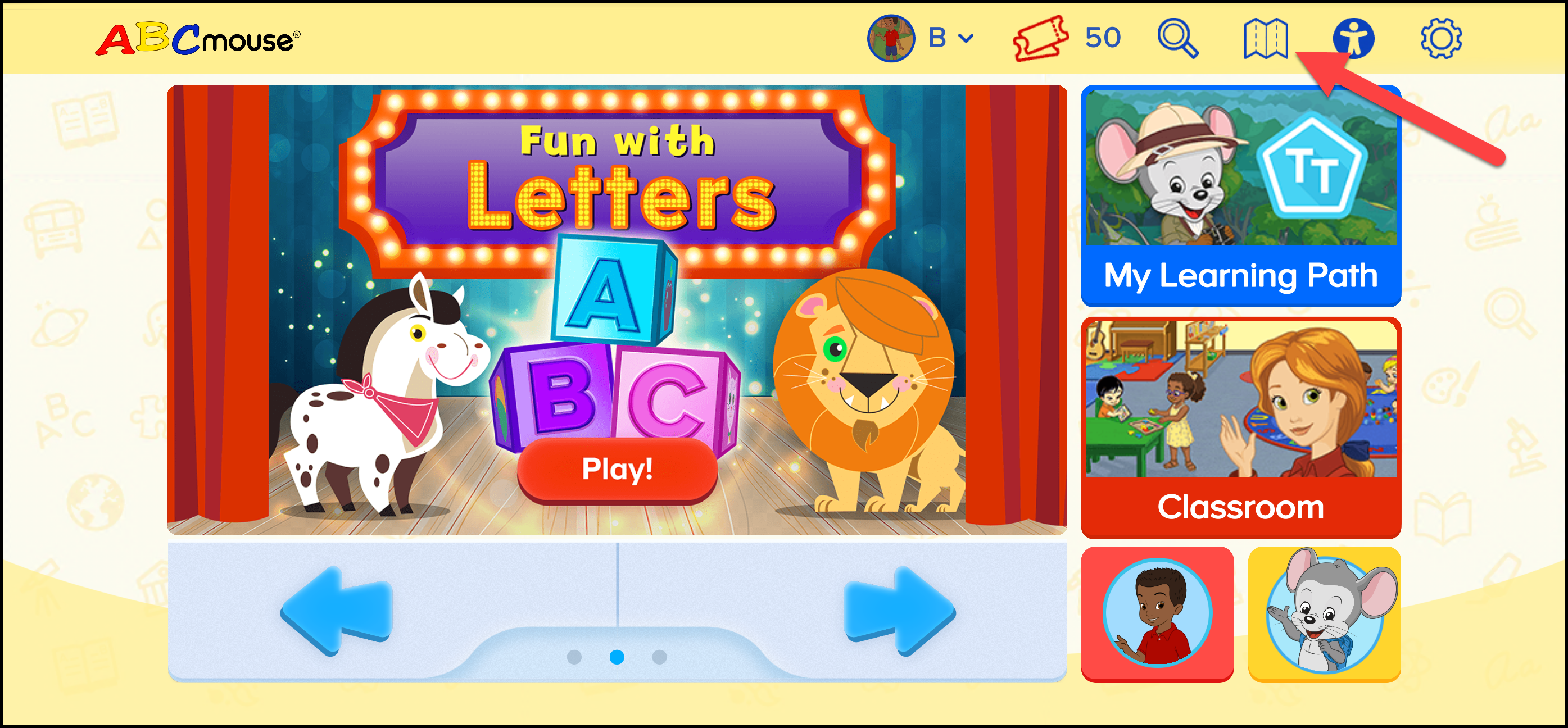 Featured Activities in ABCmouse Classic – ABCmouse