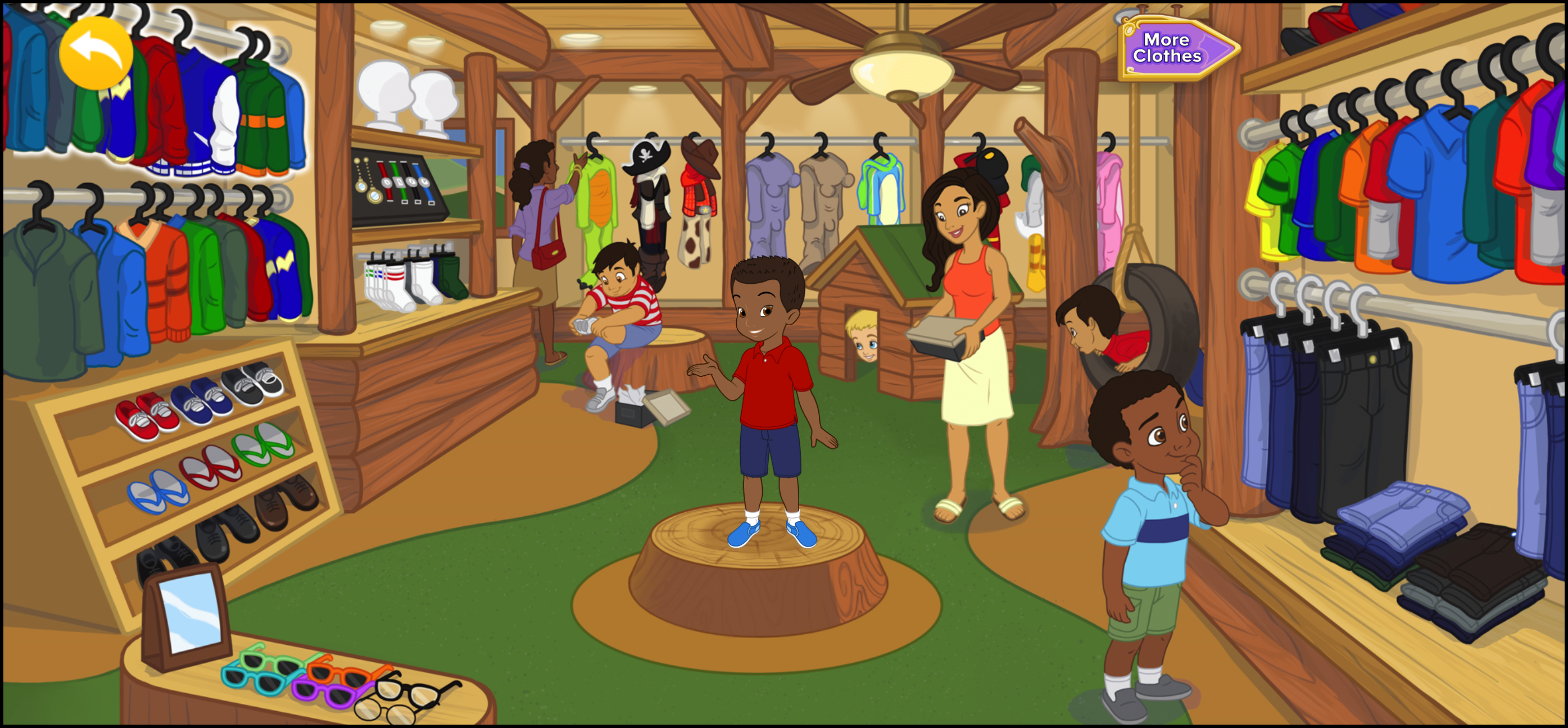 Getting New Clothes and Accessories in ABCmouse Classic – ABCmouse