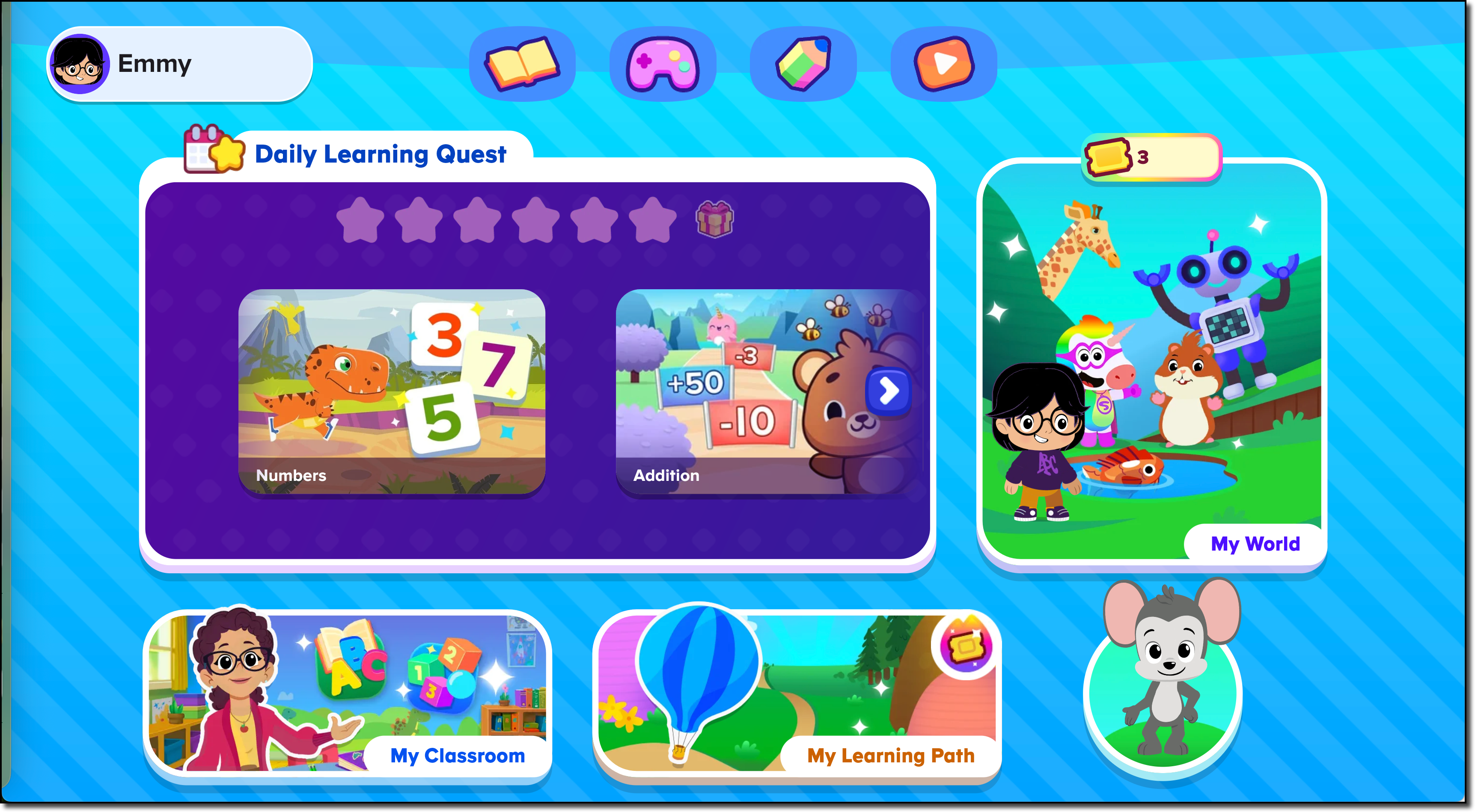 Exploring Sections in ABCmouse – ABCmouse