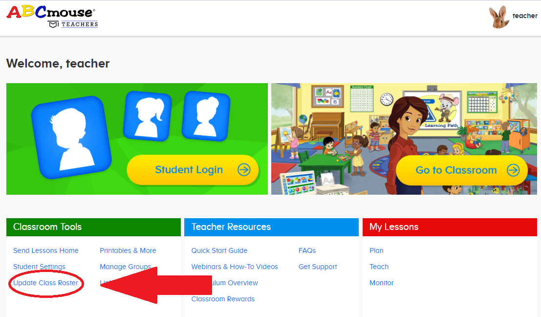 How do I add or remove students? – ABCmouse